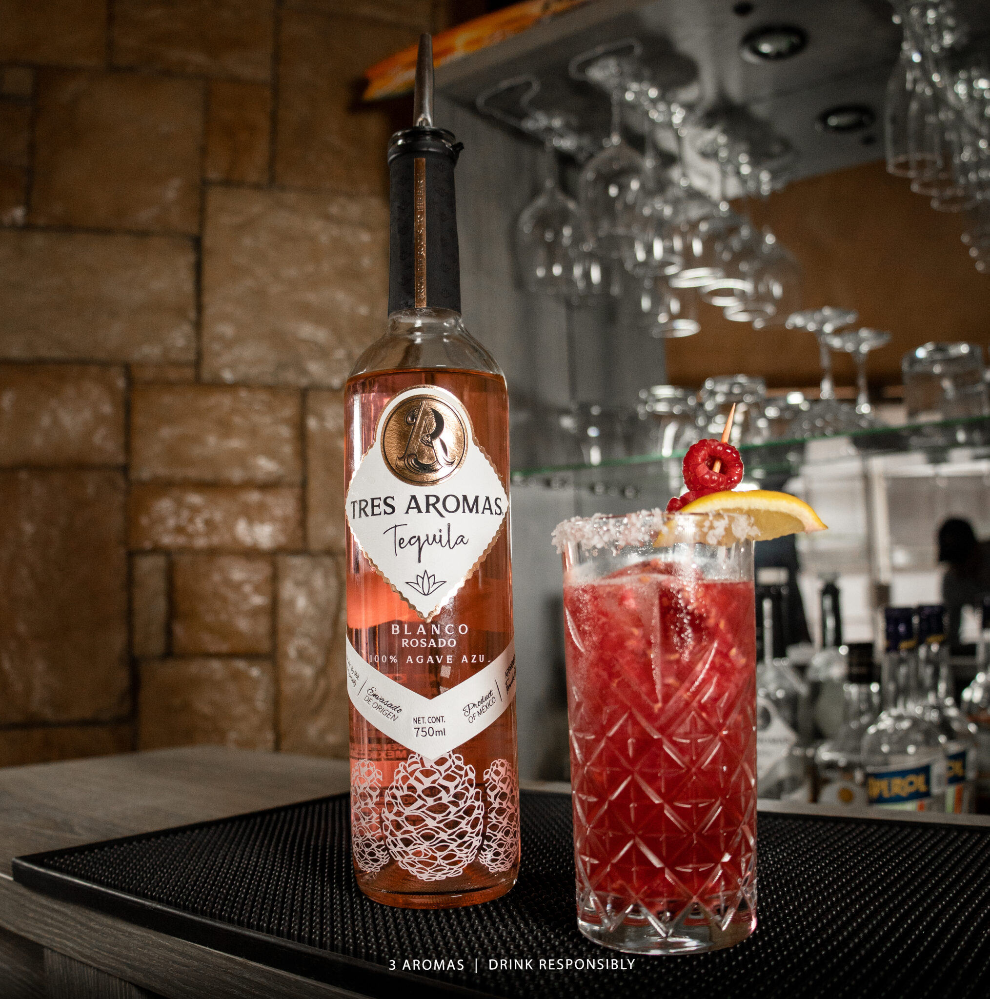 Top 5 cocktails with Tres Aromas Blanco Rosado | For Spring break